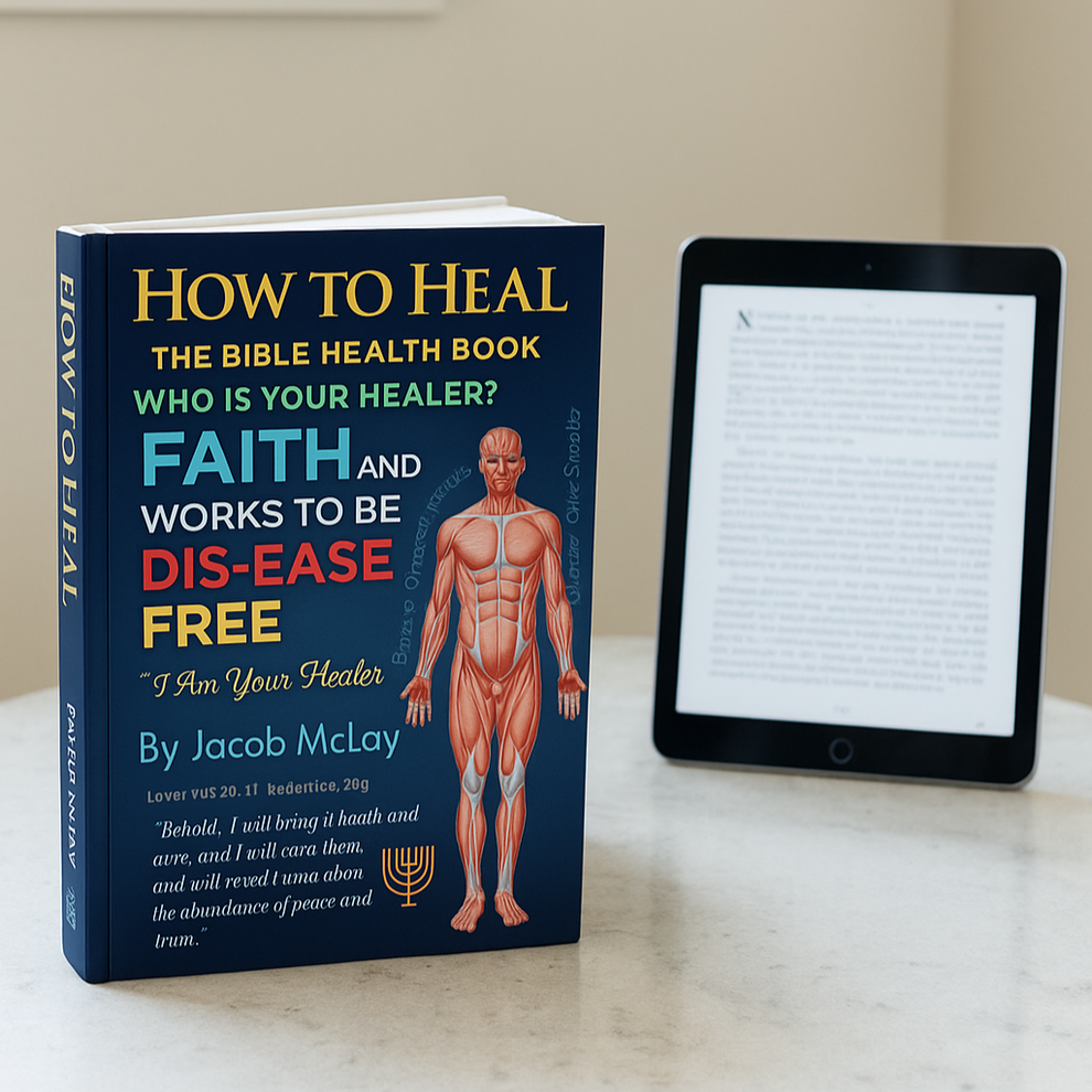 Health Bible (Print + Digital) + Salt – Jacob's ReGENEration